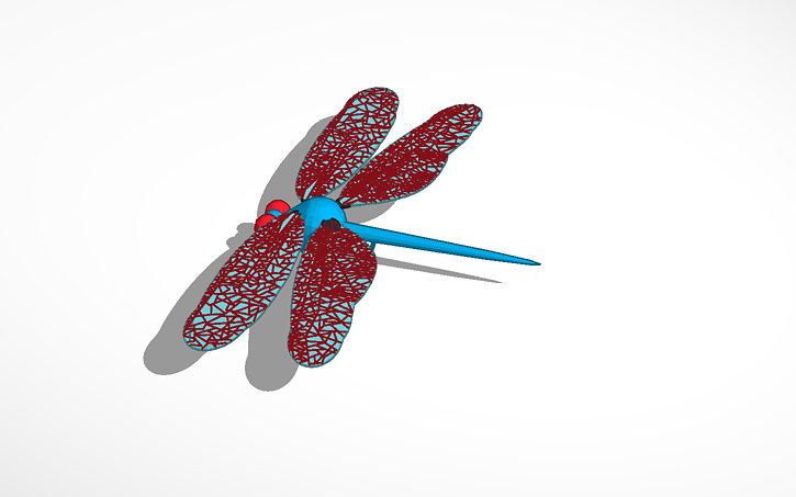 3D design Dragonfly | Tinkercad