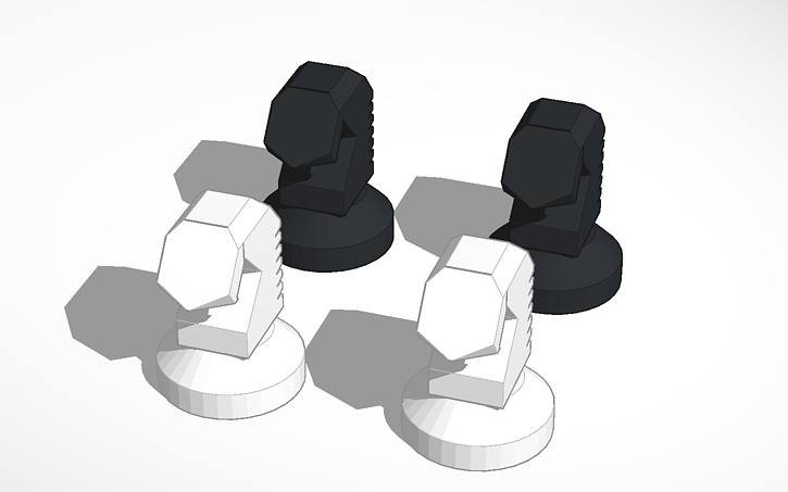 3D design Chess Knights | Tinkercad