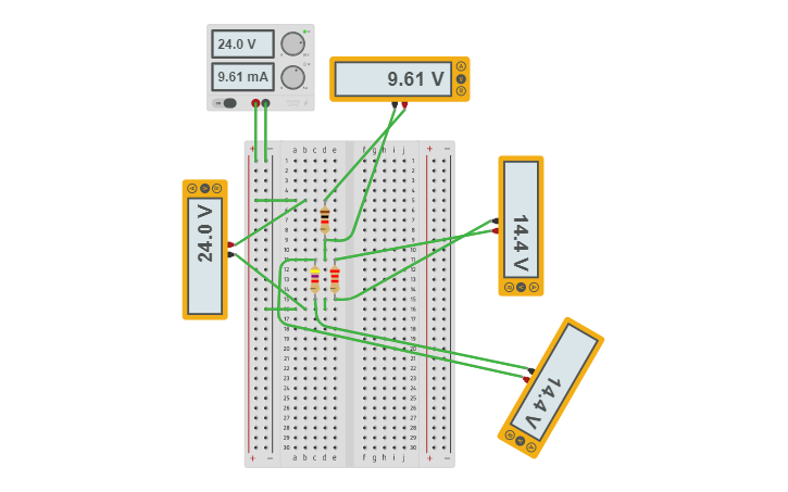 Circuit design 2C CAUAN - Tinkercad