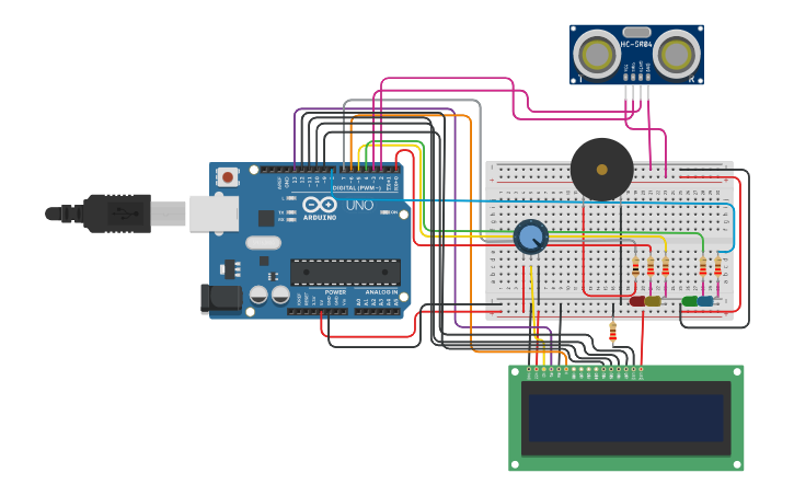 Circuit design Examen final 2 - Tinkercad