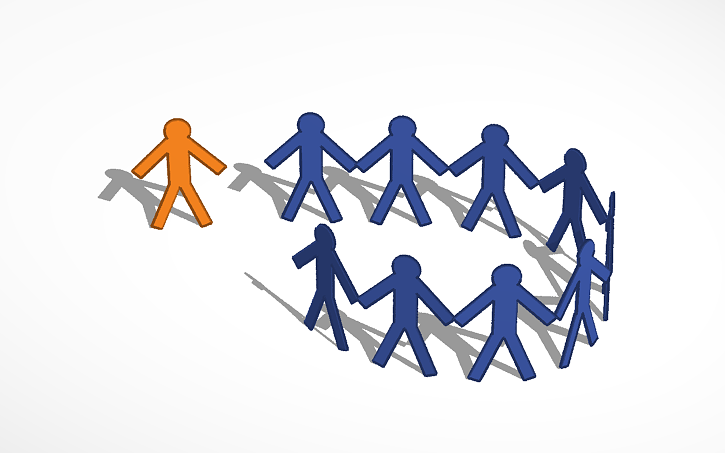 3D design stick figures join community | Tinkercad