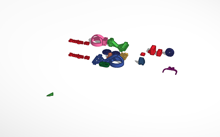 3D design Sphero Cart - The Science House - Tinkercad