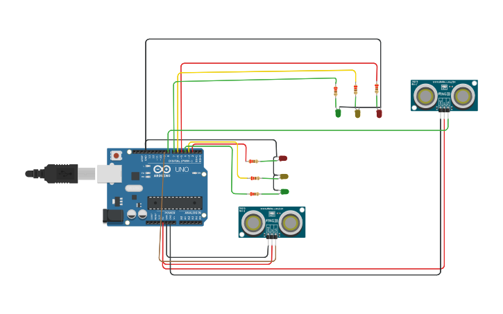 Circuit design density based traffic control - Tinkercad