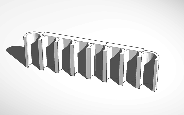 3d Design Nerf Dart Side Holder Tinkercad