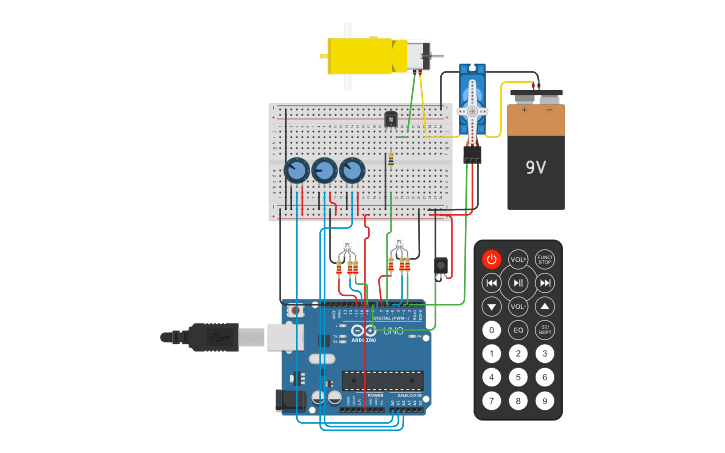 Circuit design assignment - Tinkercad