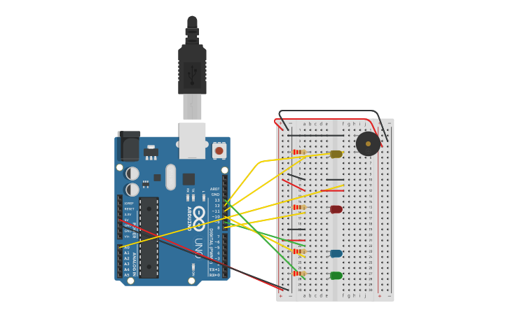 Circuit design Minecraft - Tinkercad