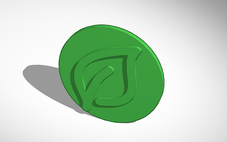 3D design BW Croc Charm - Tinkercad