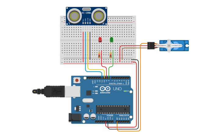 Circuit design Arduino 2 clase 10 desafio 9 lujan fabian | Tinkercad