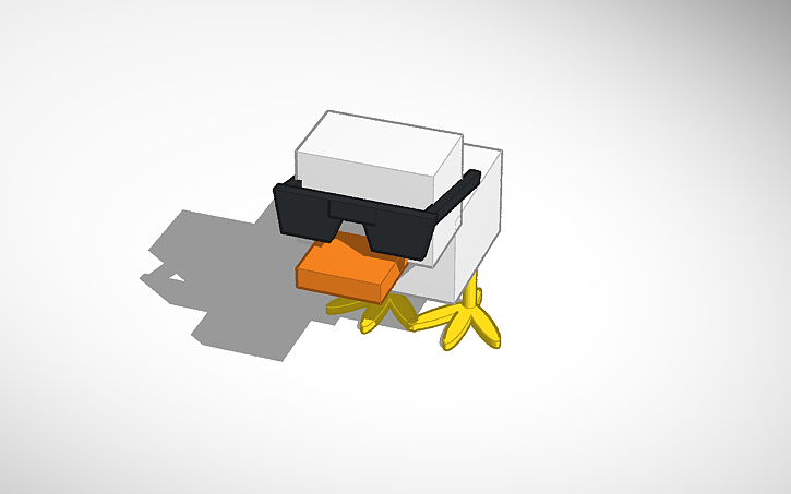 3D design CLARA PEPE'S AMAZING CHICKEN - Tinkercad