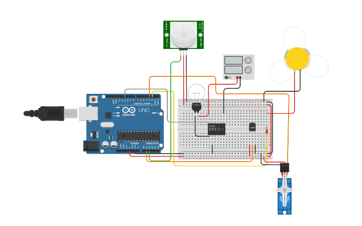 Circuit design Instru Midterm Exam - Tinkercad