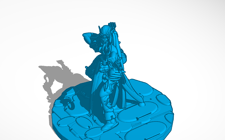 3D design Elven Archer - Tinkercad