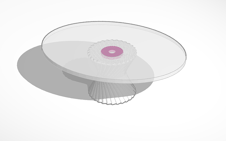3D design coffee table - Tinkercad