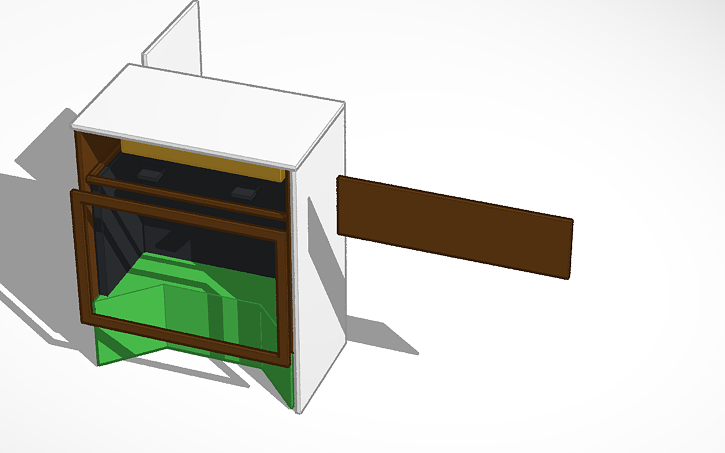 3D design Terrarium - Tinkercad