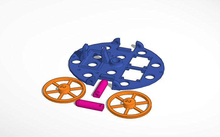 3D design Penbot Redux. Adapted from https://www.youmagine.com/designs ...