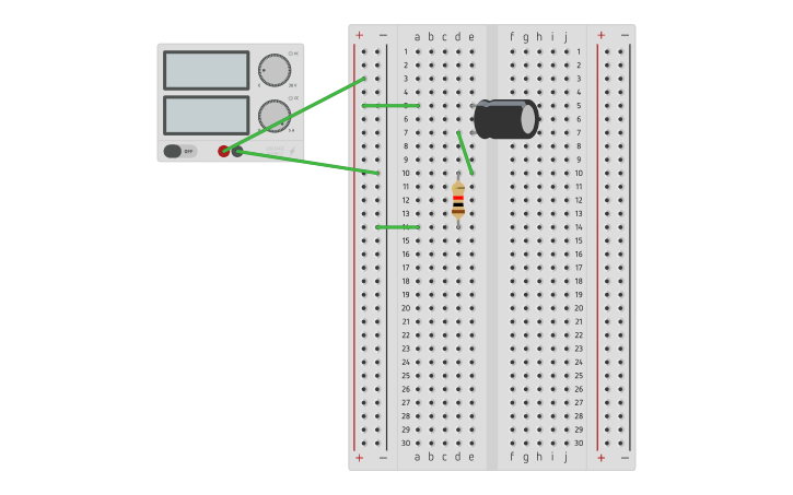 Circuit design CIRCUITOS RC - Tinkercad