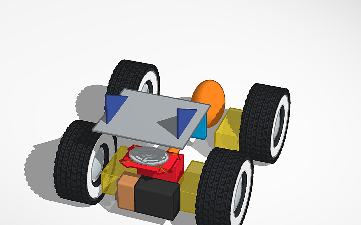 3D design design robot soccer - Tinkercad