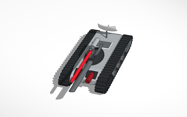 3D design RC Tank Français | Tinkercad