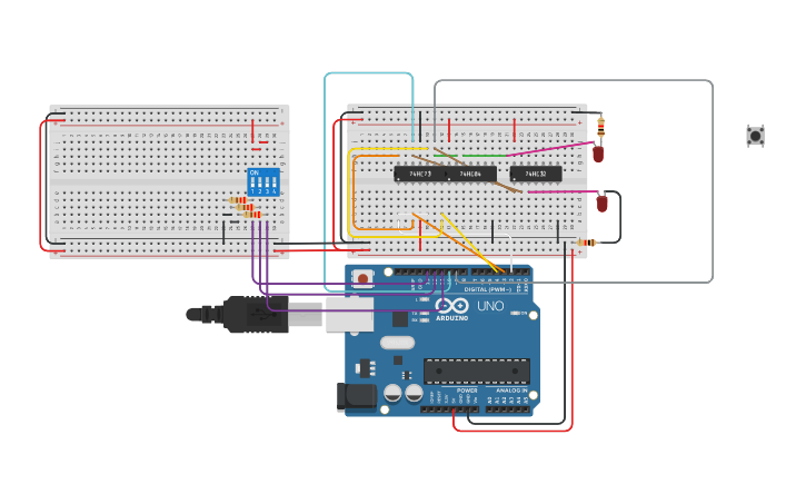 Circuit design Tanques | Tinkercad