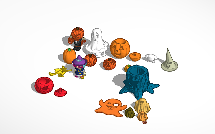 3D design Halloween Project | Tinkercad