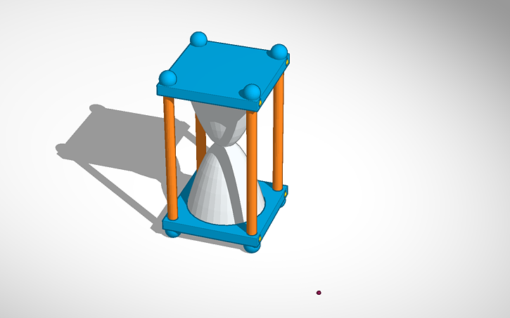 3D design Hour Glass - Tinkercad