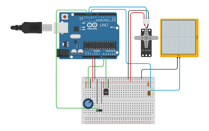 Circuit Design Lab 5 Activity 3 Sensors And Actuators Tinkercad