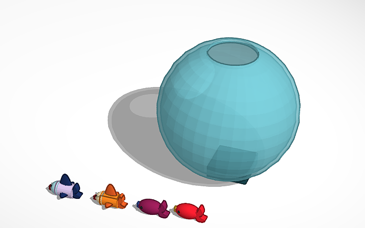 3D design Balık-Fish - Tinkercad
