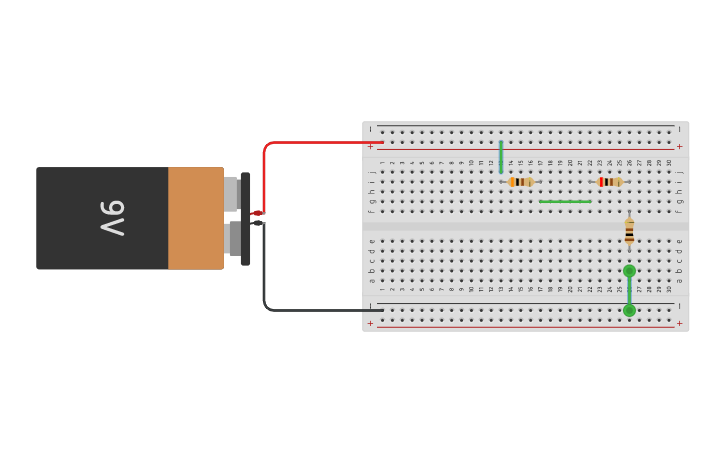 Circuit design circuito1 | Tinkercad