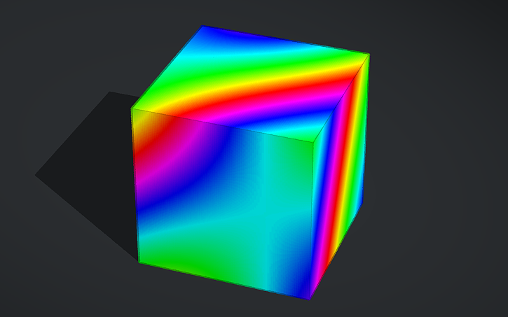 3D design Rainbow Twisted Gradient - Tinkercad