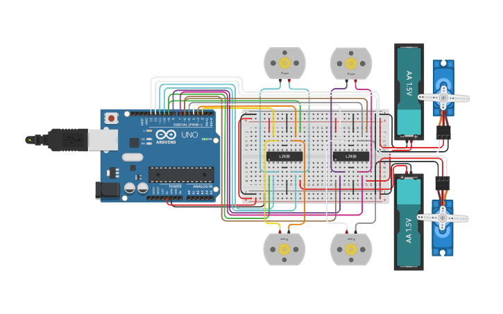 Circuit design lab3.3 - Tinkercad