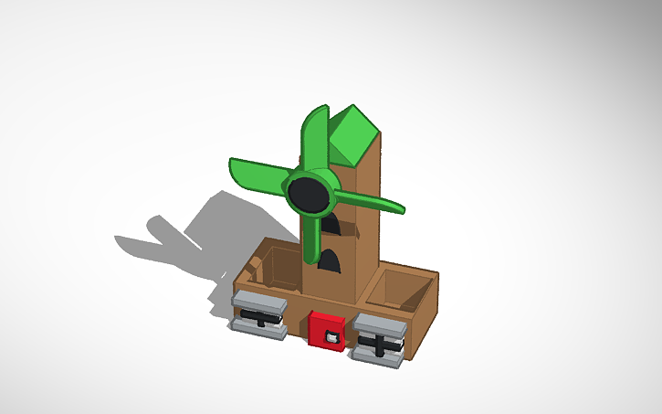 3D design Windmill - Tinkercad