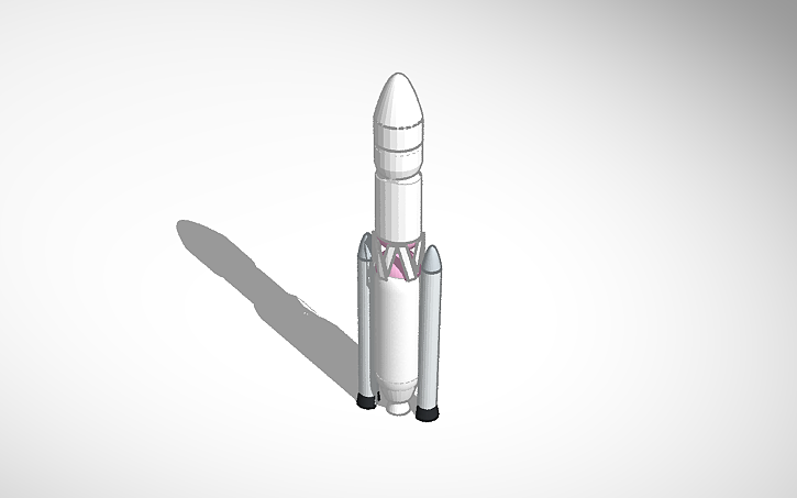 3D design Rocket - Tinkercad