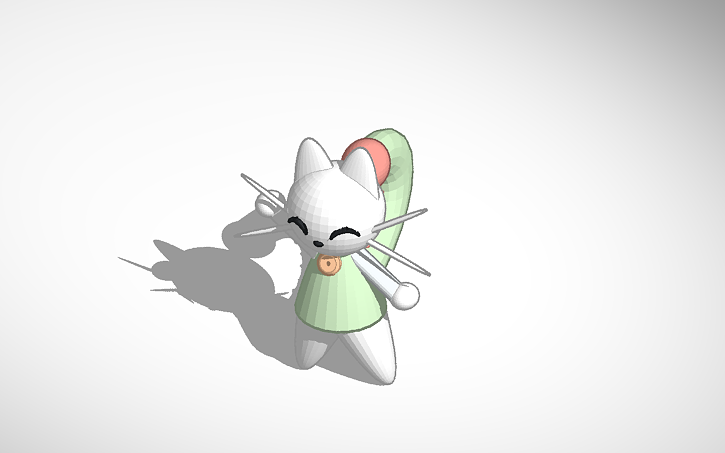 3D design Dracat - Tinkercad