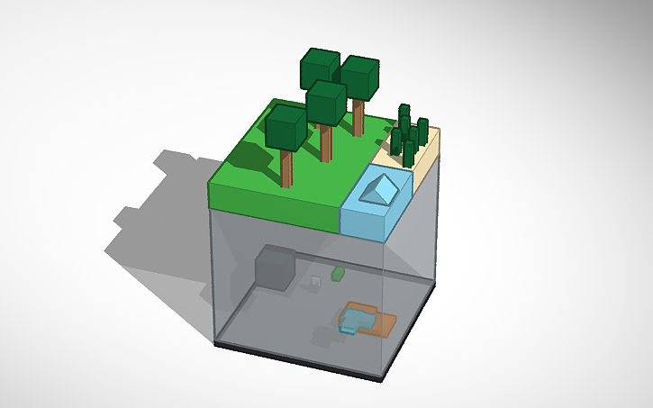 3D design Minecraft | Tinkercad