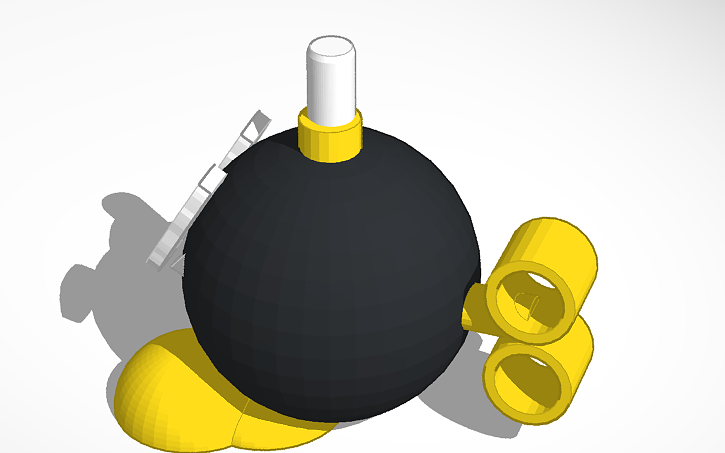 3D design Bomb-omb - Tinkercad