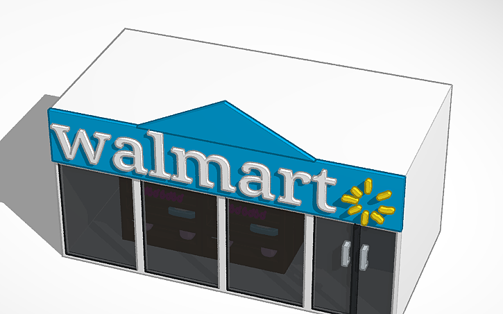 3D design walmart - Tinkercad