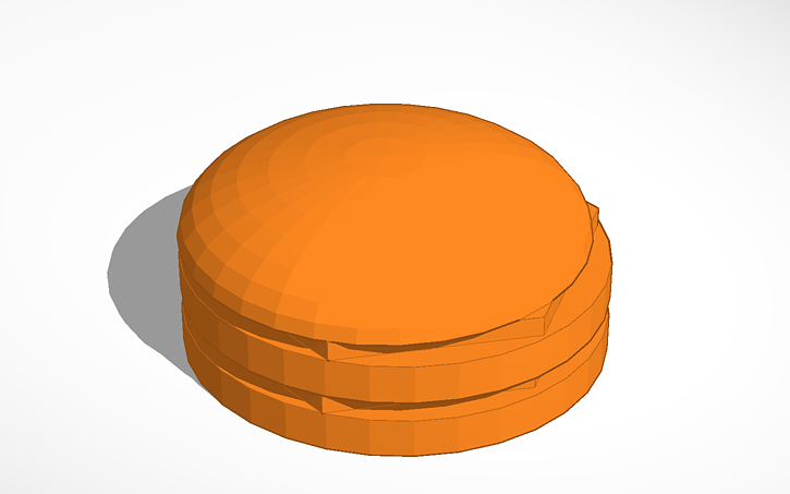 3d Design Big Mac Tinkercad