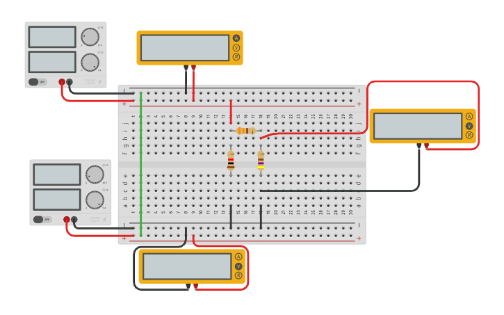 Circuit design Lab 5 exercício 1- CEE | Tinkercad