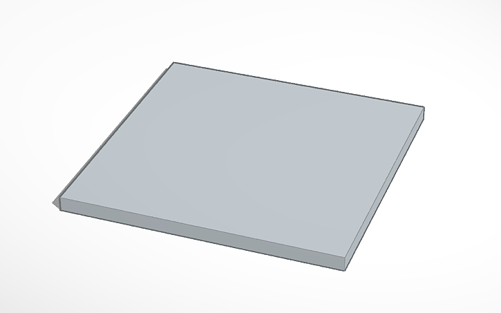 3D design Board - Tinkercad