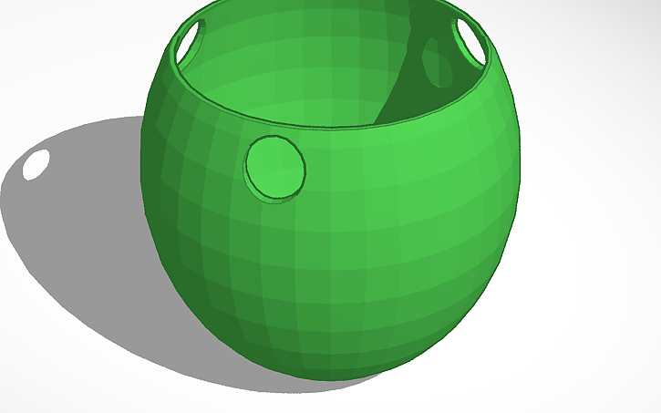 3D design PLANT POT - Tinkercad