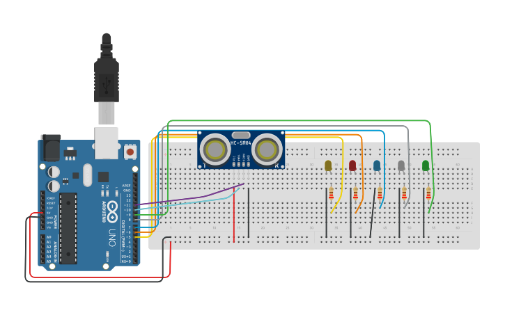 Circuit design If Statements with US | Tinkercad
