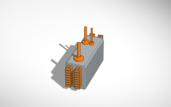 3D design Condenser - Tinkercad