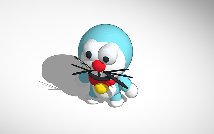 3D design ELA ECEM-DORAEMON - Tinkercad