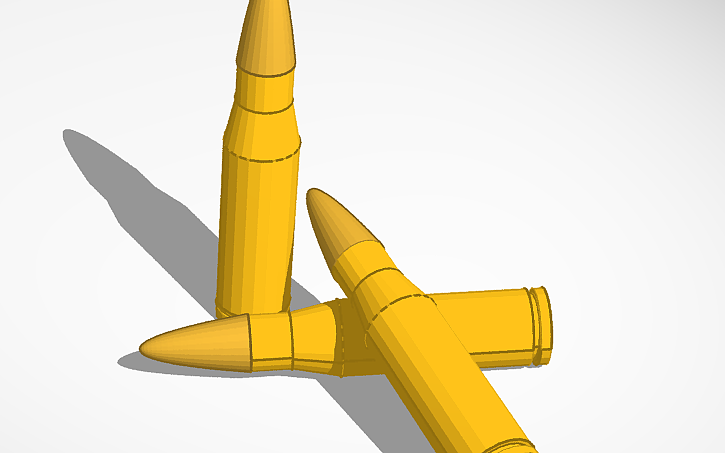 3D design Ammo - Tinkercad