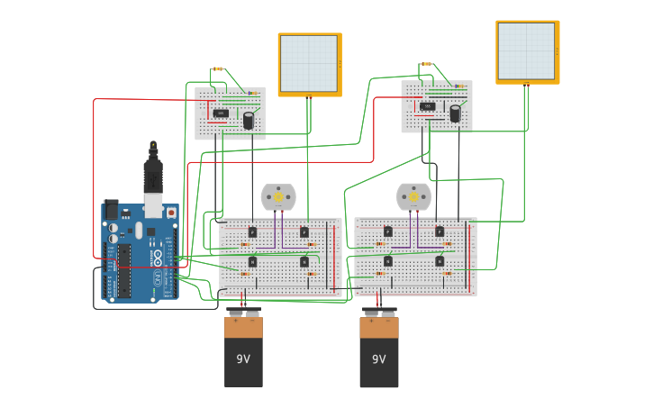 Circuit design TASK1-BONUS - Tinkercad