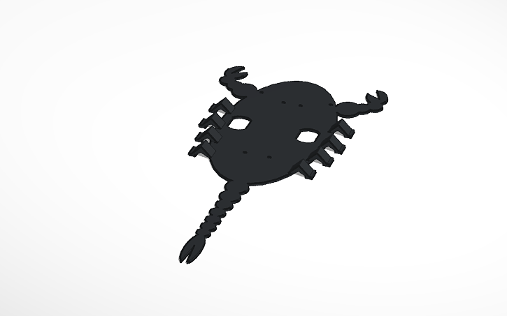 3d Design Scorpion Bug Thingy Tinkercad