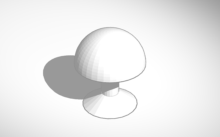 3D design Nuclear Bomb Explosion - Tinkercad