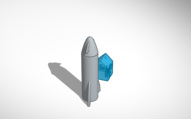 3D design SpaceX Starship | Tinkercad