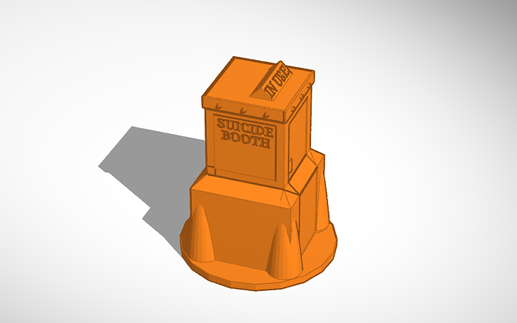 3D design Futurama Booth - Tinkercad