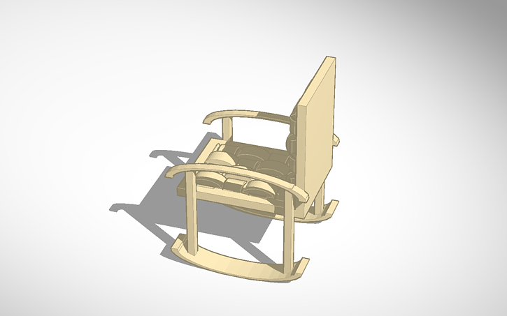3D design chair - Tinkercad