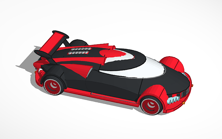 3D design Bugatti - Tinkercad